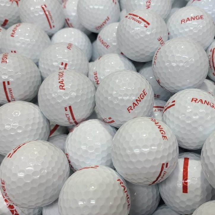 Red Impact Range Used Golf Balls A-B Grade | 300 Per Case [REF#070925H ...