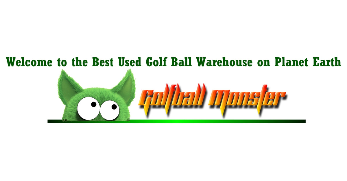 Golf Ball Monster Used Golf Balls – Golfball Monster